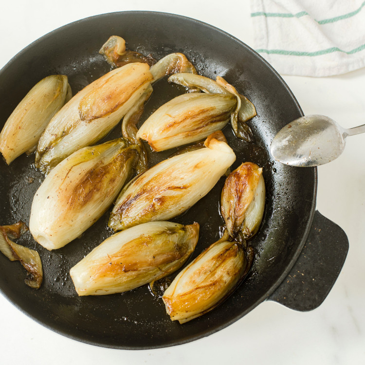 Endives braisées au miel | Antoine.ca