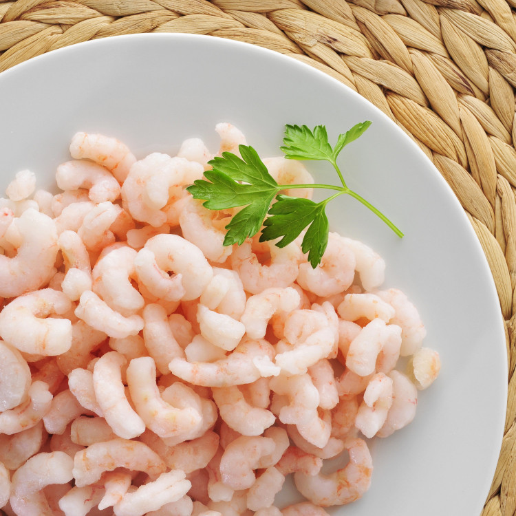 Bouchées de crevettes de Matane aux herbes, mayo à la mangue | Antoine.ca